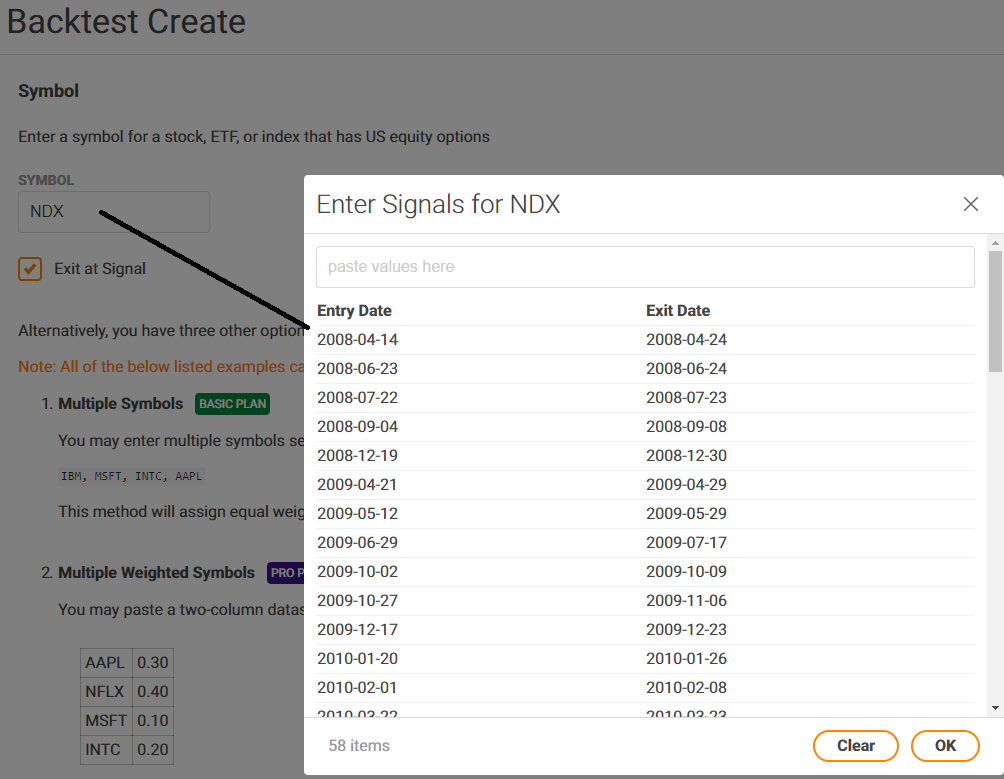 Backtester Basics: Defining Specific Trades on Specific Days